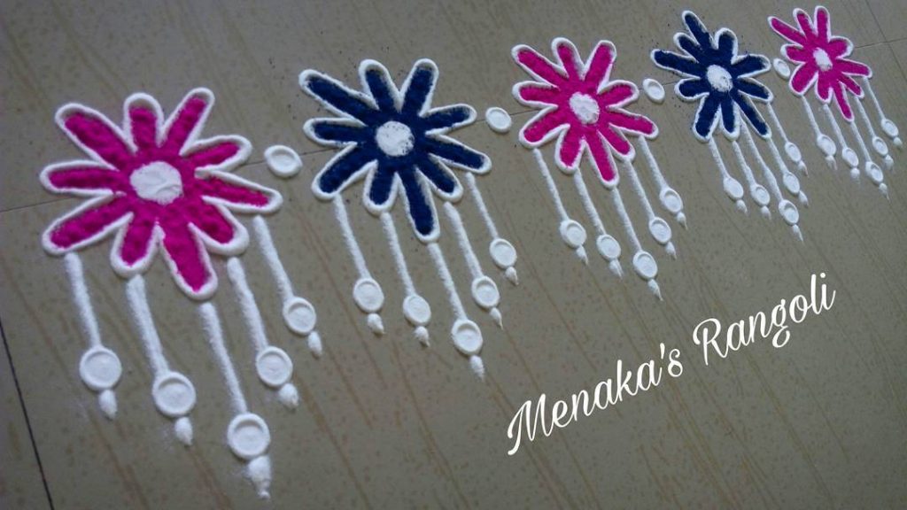 100+ Easy Door Border Rangoli Designs