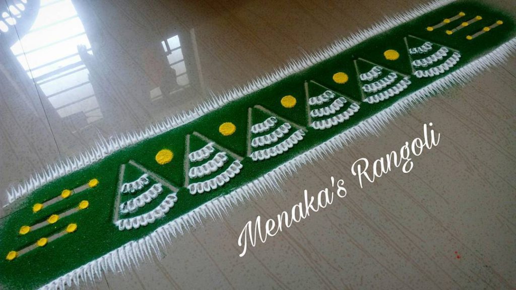 100+ Easy Door Border Rangoli Designs