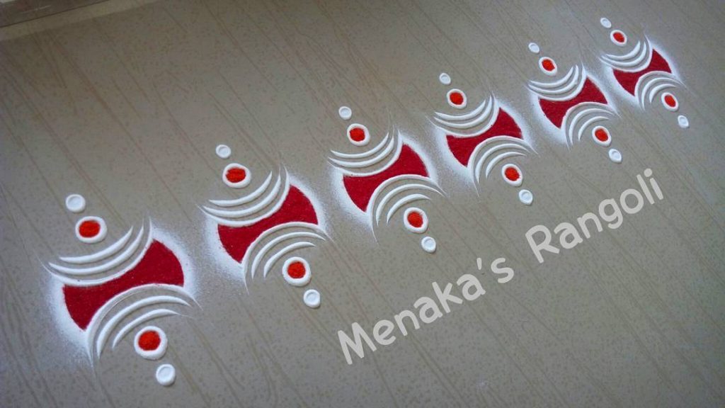 100+ Easy Door Border Rangoli Designs
