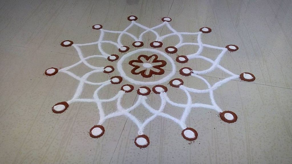 Simple Rangoli Designs for Home | Easy Rangoli Design | Small Rangoli ...