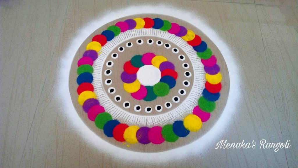 Simple Rangoli Designs for Home | Easy Rangoli Design | Small Rangoli ...