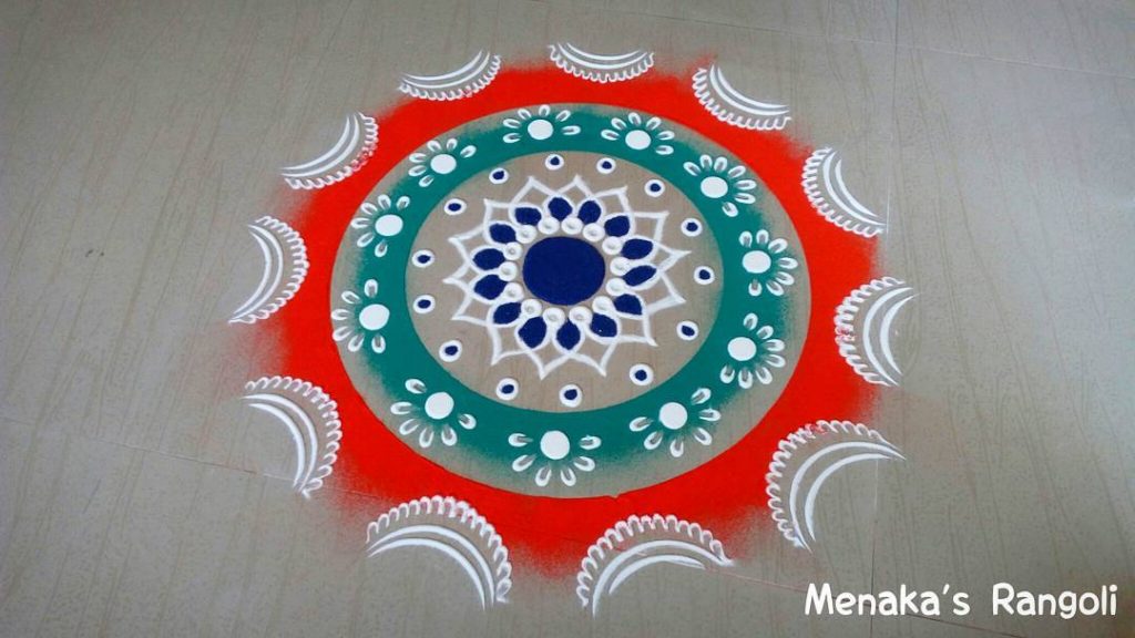Simple Rangoli Designs for Home | Easy Rangoli Design | Small Rangoli ...