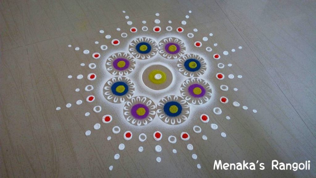 Simple Rangoli Designs for Home | Easy Rangoli Design | Small Rangoli ...