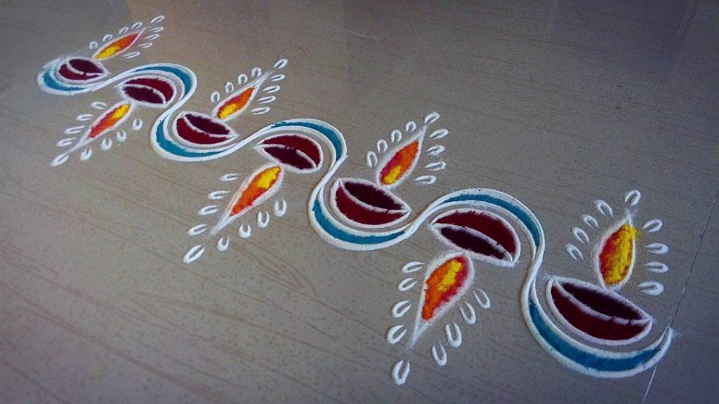 100+ Easy Door Border Rangoli Designs