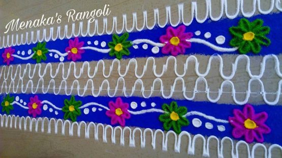 100+ Easy Door Border Rangoli Designs