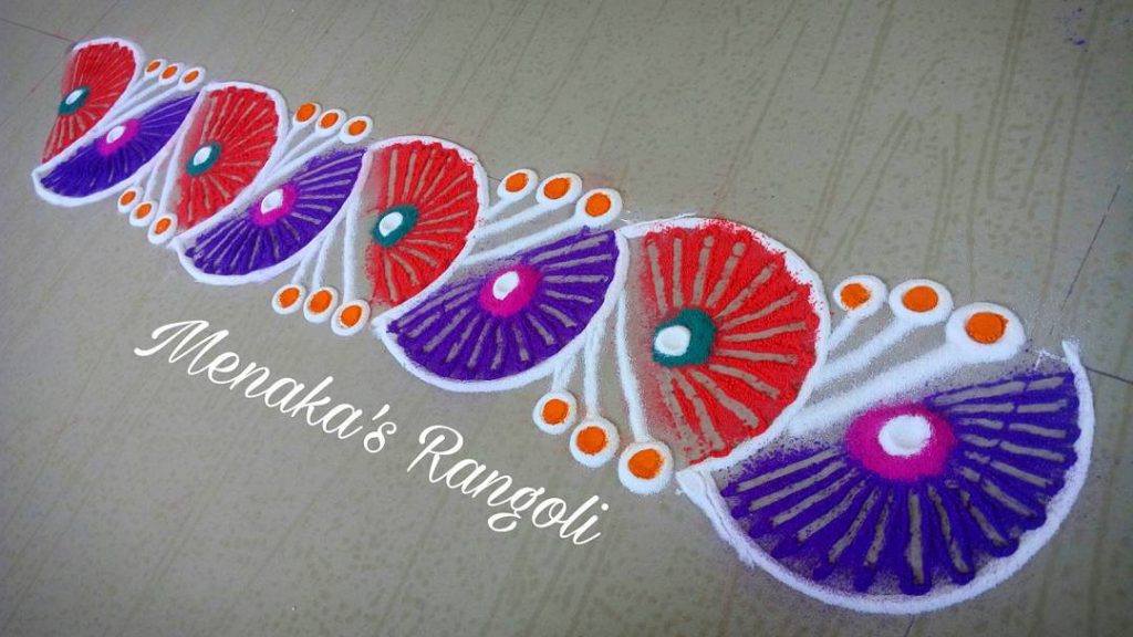 100+ Easy Door Border Rangoli Designs