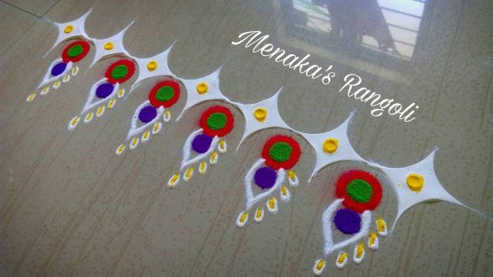 100+ Easy Door Border Rangoli Designs