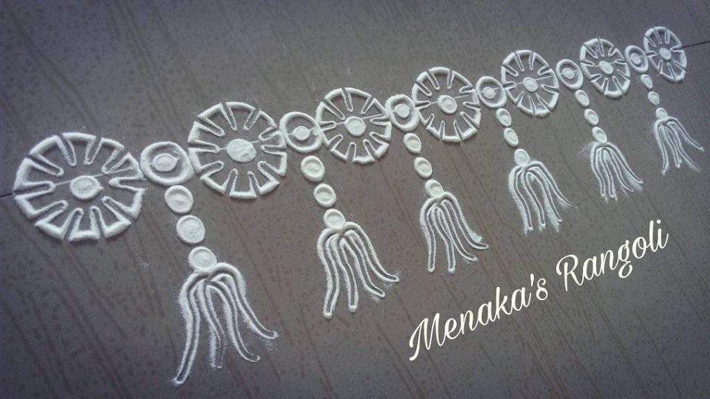 100+ Easy Door Border Rangoli Designs