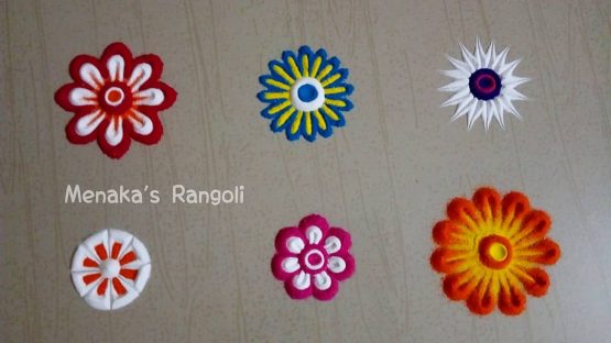 Simple Rangoli Designs for Home | Easy Rangoli Design | Small Rangoli ...