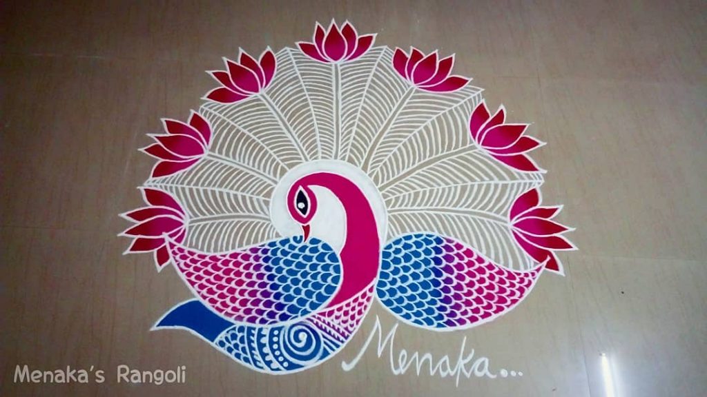 Simple Rangoli Designs for Home | Easy Rangoli Design | Small Rangoli ...