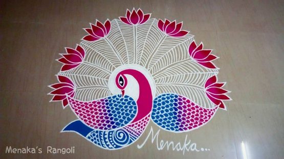 Simple Rangoli Designs for Home | Easy Rangoli Design | Small Rangoli ...