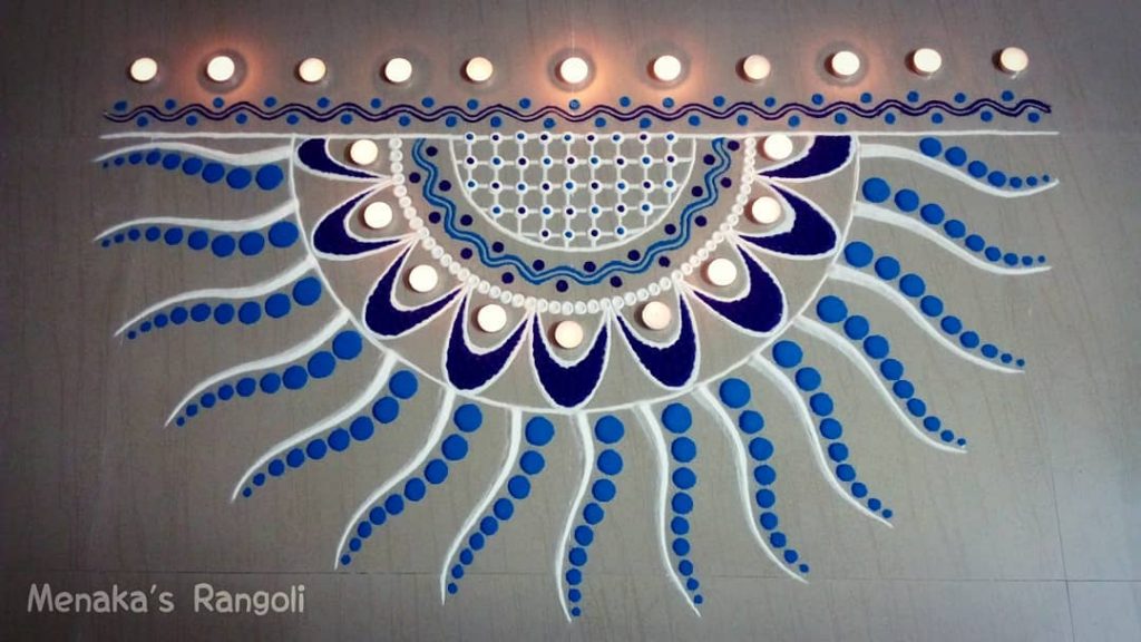 Simple Rangoli Designs for Home | Easy Rangoli Design | Small Rangoli ...