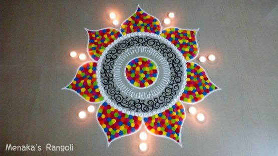 Simple Rangoli Designs for Home | Easy Rangoli Design | Small Rangoli ...