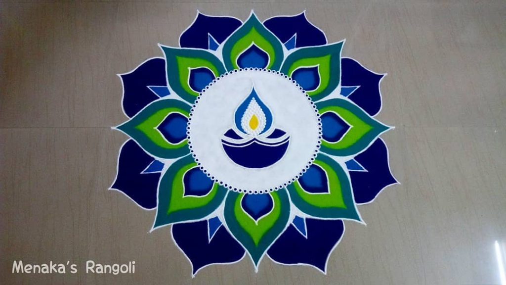 Simple Rangoli Designs for Home | Easy Rangoli Design | Small Rangoli ...