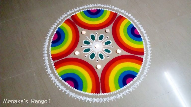Simple Rangoli Designs for Home | Easy Rangoli Design | Small Rangoli ...