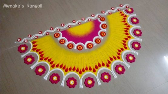 Simple Rangoli Designs for Home | Easy Rangoli Design | Small Rangoli ...