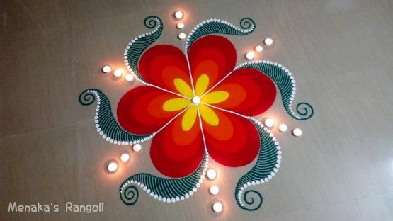 Simple Rangoli Designs for Home | Easy Rangoli Design | Small Rangoli ...