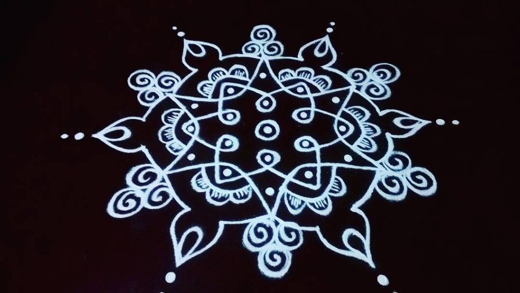 Simple Rangoli Designs for Home | Easy Rangoli Design | Small Rangoli ...