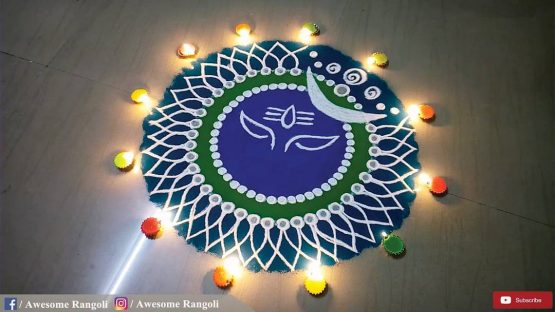 Simple Rangoli Designs for Home | Easy Rangoli Design | Small Rangoli ...