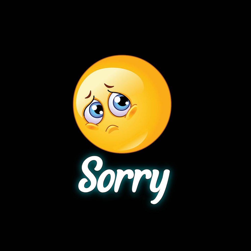 Download Sorry WhatsApp DP Pic Image & More 500+ Pictures Like This